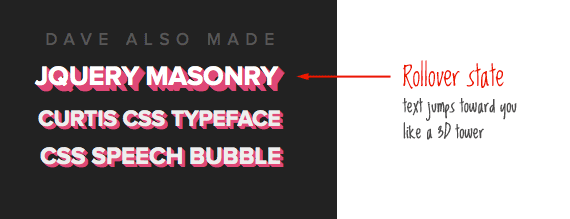 3D Text Tower | CSS-Tricks