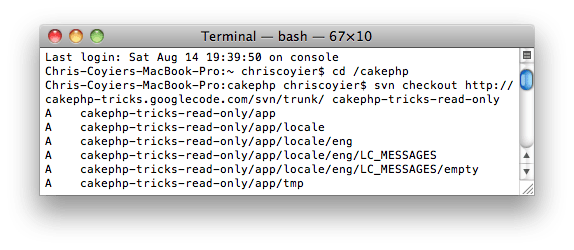 Getting Started With Cakephp An Event Manager Css Tricks 
