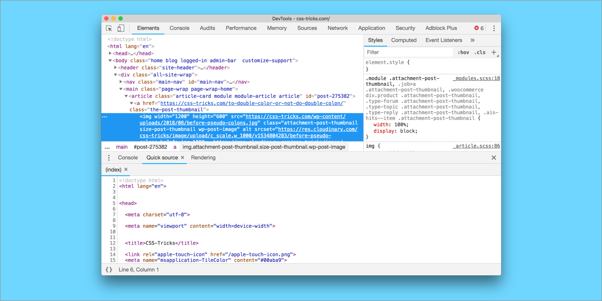 Tag Archive for "devtools" - CSS-Tricks