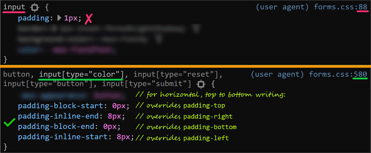 Color Inputs A Deep Dive Into Cross Browser Differences Css Tricks Css Tricks