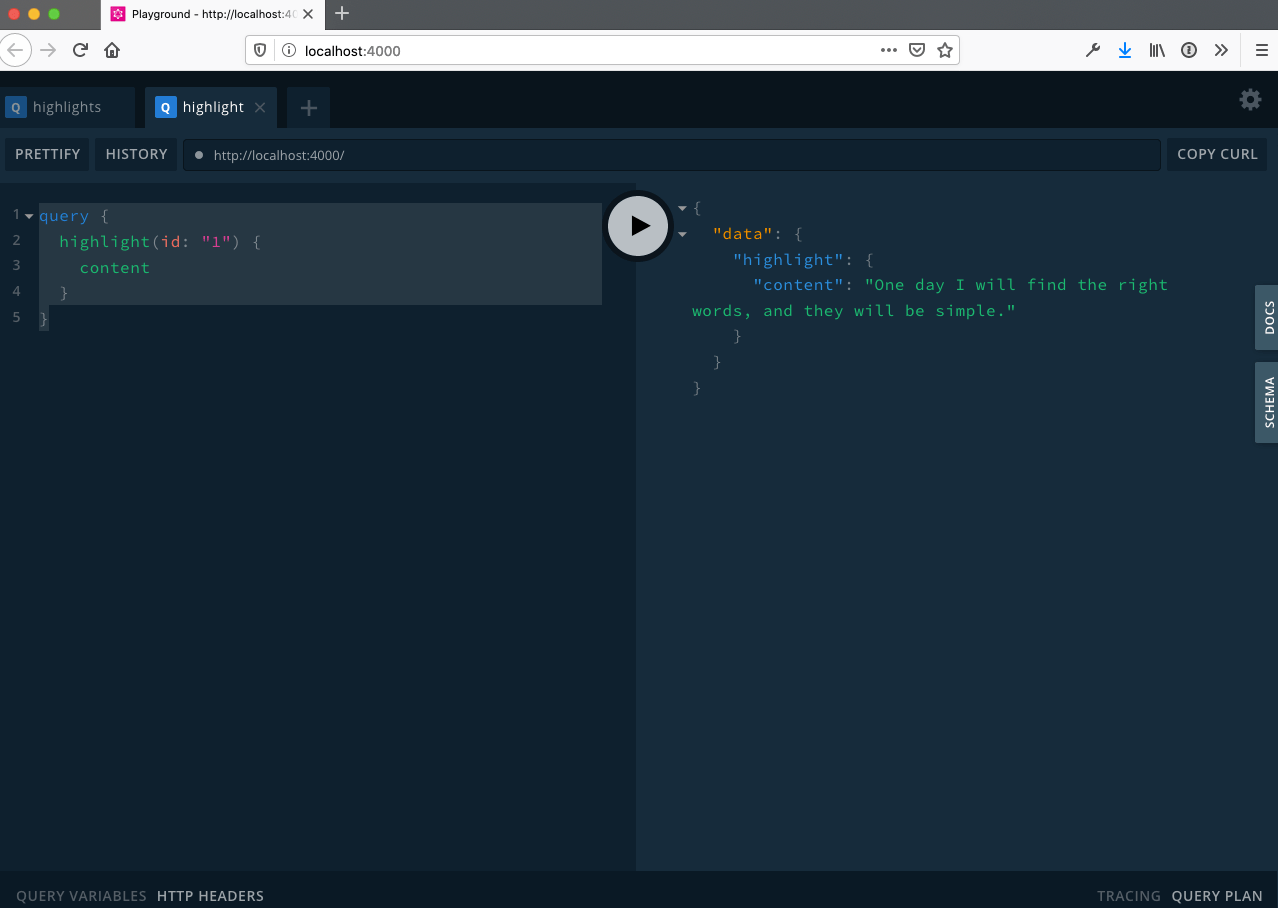 使用 Node 构建 GraphQL API 入门 | CSS-Tricks - CSS技巧