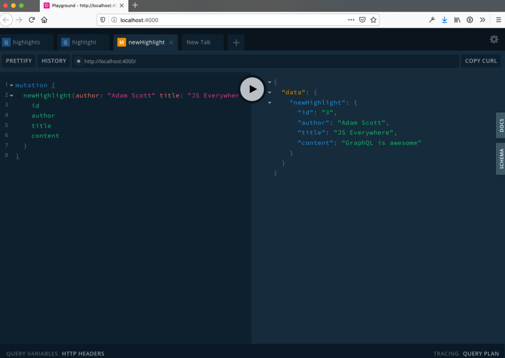 Get Started Building GraphQL APIs With Node | CSS-Tricks
