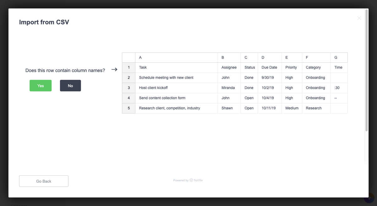 Never Build A Csv Importer Again Css Tricks