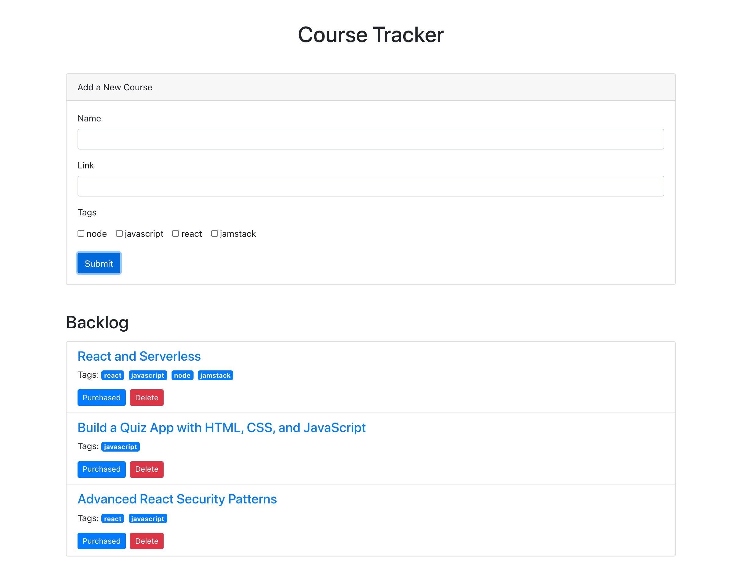 Going Jamstack With React, Serverless, And Airtable | CSS-Tricks