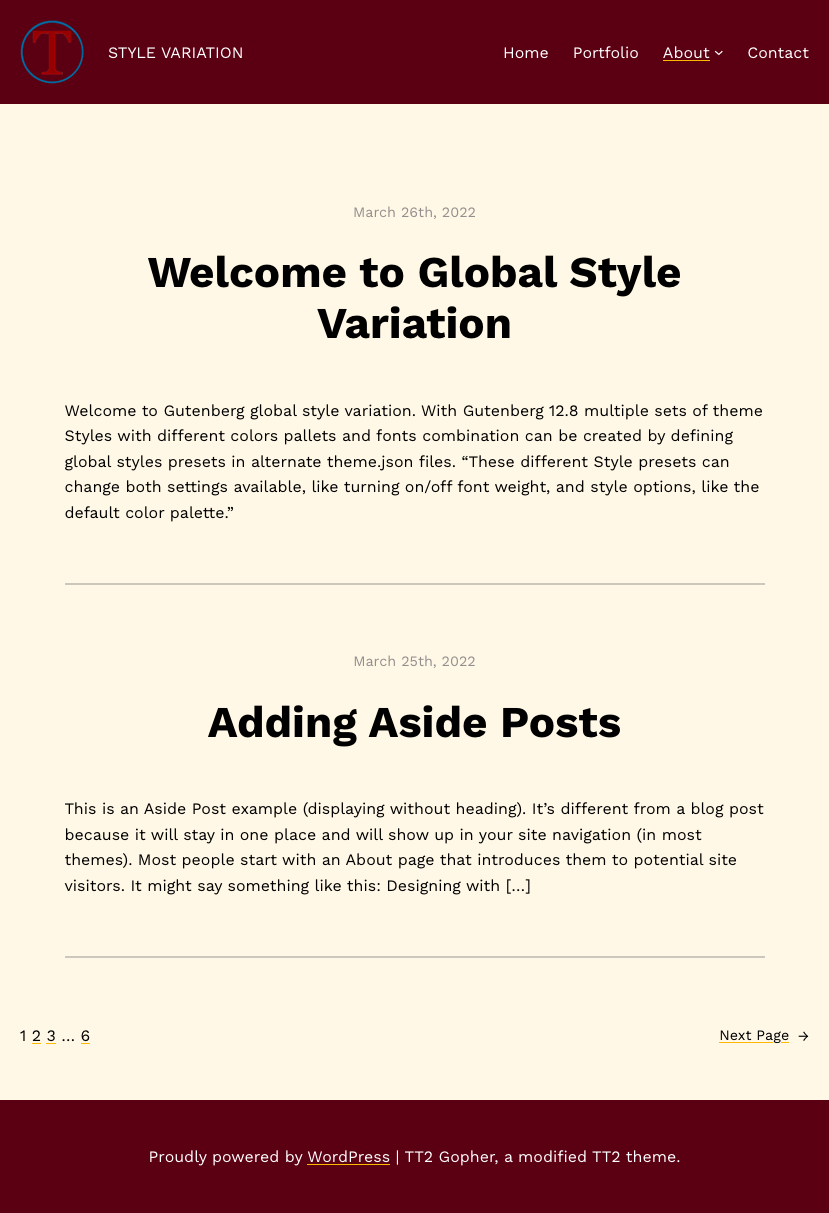 How To Create Style Variations In Wordpress 60 Block Themes Css Tricks 3317