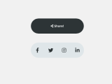 Animated Share Button With Html And Css Amazing Css