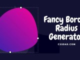Fancy Css Border Radius Generator Online