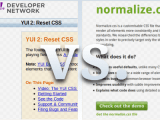 Reset Vs Normalize Cssence