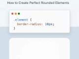 Css Border Radius How To Create Perfect Rounded Elements Css Lab42