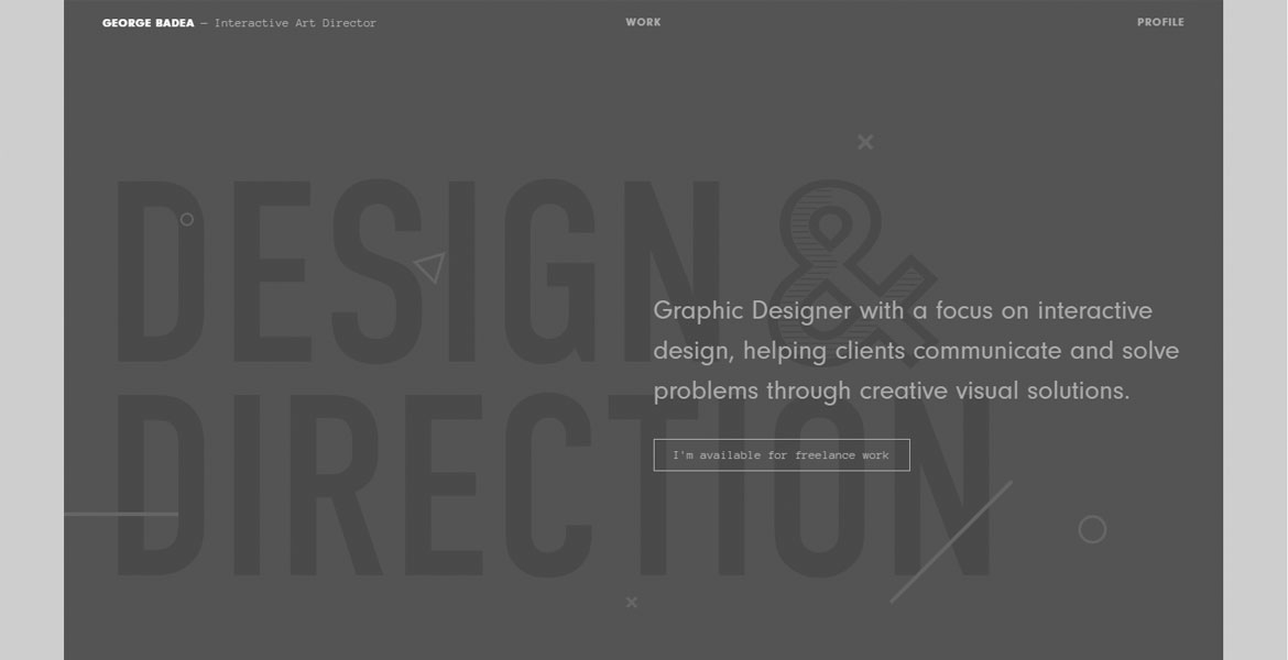 George Badea - CSS Nectar CSS Gallery