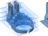 3d High Speed Dynamic Optirough สามารถใช ในได ต งแต Mill และ Router
