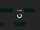 Single Div Css Loading Spinners Css Loader Css Script