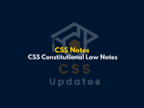 Css Constitutional Law Notes Css Updates