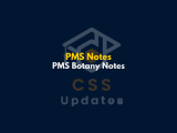Pms Botany Notes Css Updates