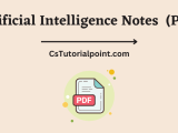Artificial Intelligence Notes Download Artificial Intelligence Notes Pdf