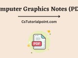 Computer Graphics Notes Download Computer Graphics Notes Pdf