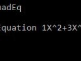 Solve Quadratic Equation Program Codes Csveda