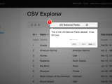 Csv Explorer Documentation