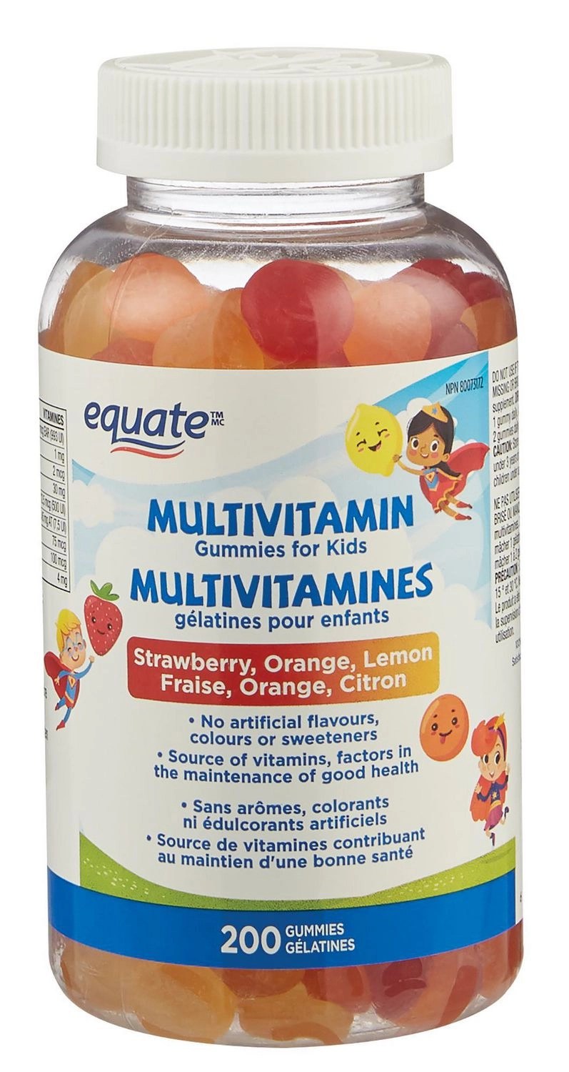 Equate Kids Multivitamin Gummies 200 G - CTC Health