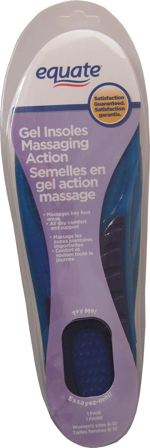 Equate Gel Massaging Action Insoles - CTC Health