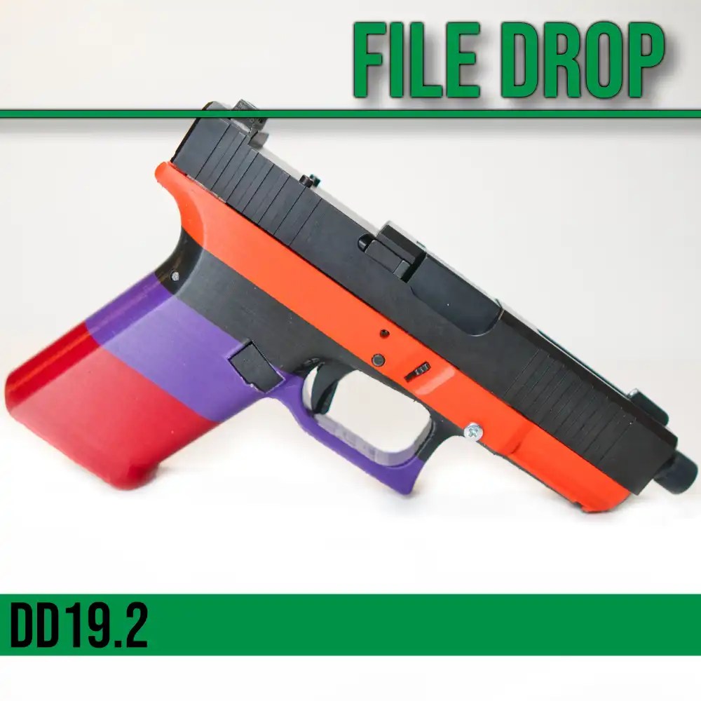 File Drop: The FMDA DD19.2 3D Printable Pistol Frame » CTRL+Pew