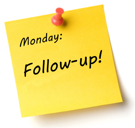 Resume Follow-Up: When and How? - Culpwrit