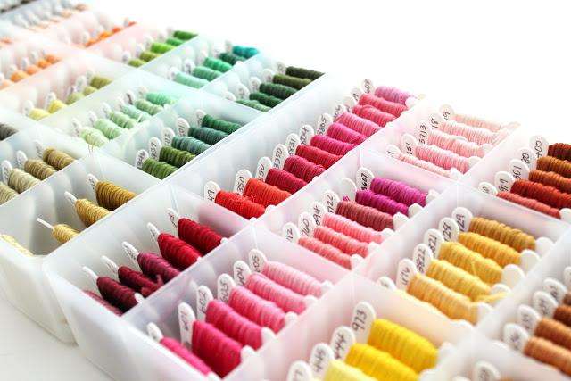Embroidery Thread Organisation Hack- Tidy Up Your Floss Stash - Curious ...