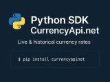 Python Currency Api Sdk For Live Exchange Rates Currency Api