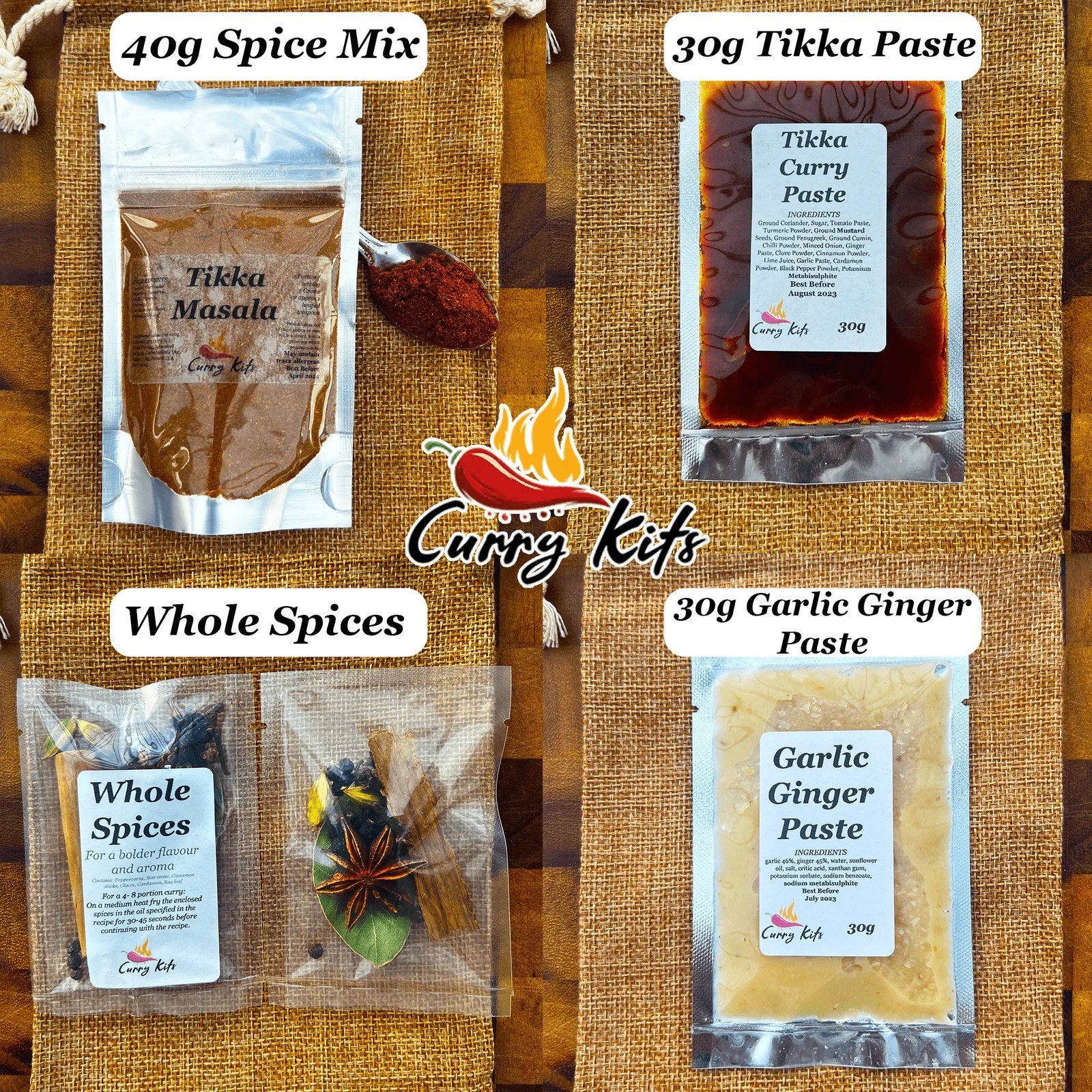 Tikka Masala Spice Mix, Tikka Masala Meal Kit, Award Winning