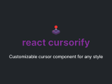 Apply Cursor Style React Cursorify