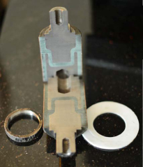 Reverse Engineered Collector Ring Standoff - Custom Materials Inc.