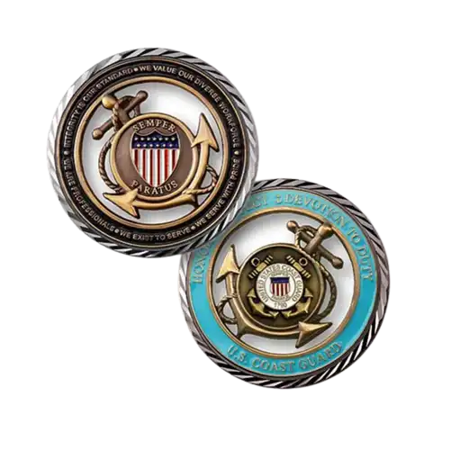 Top-Quality Coast Guard Challenge Coins