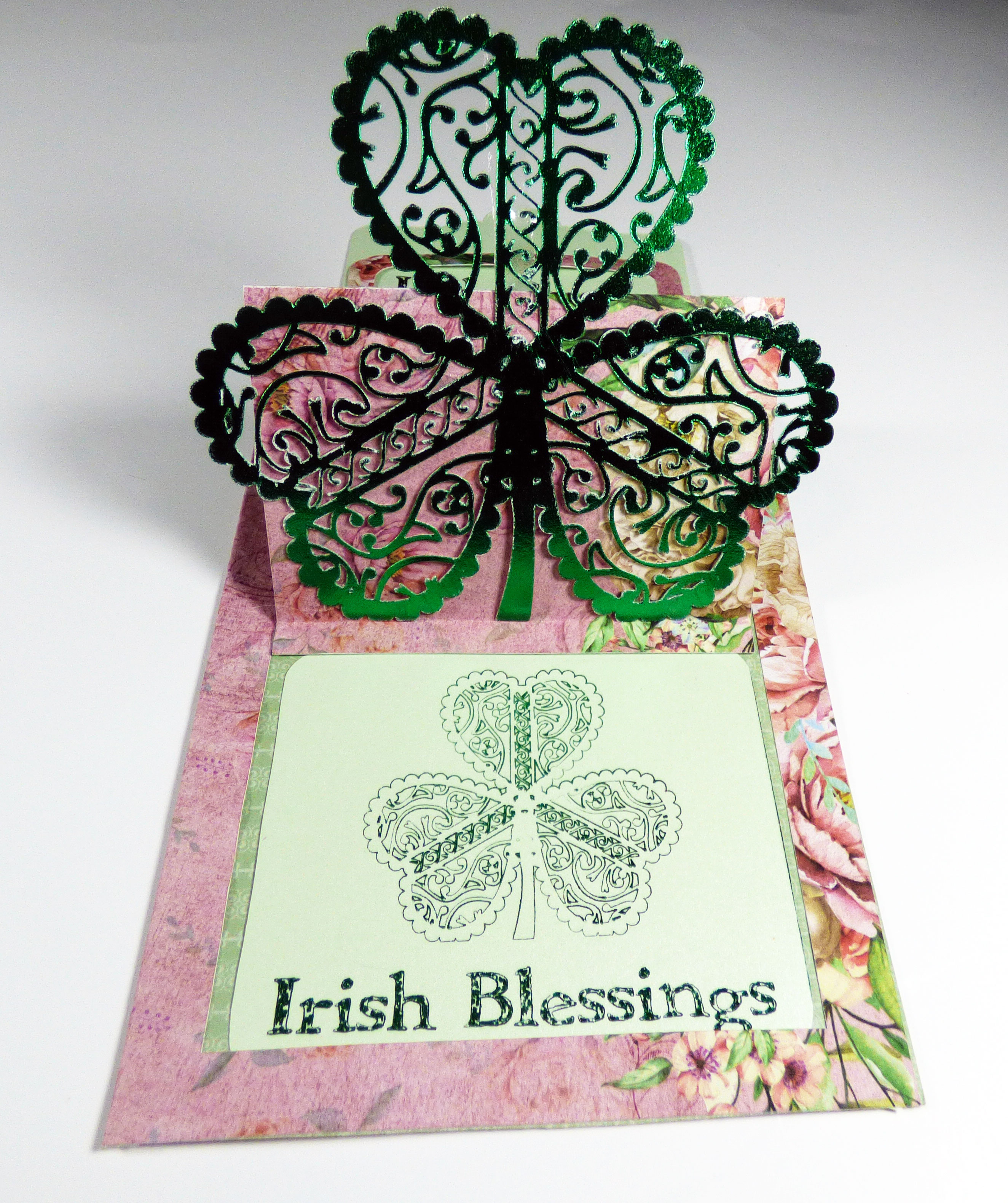 How to Make a foiled Slider Popup Card - Cuttercrafter.com - CutterCrafter