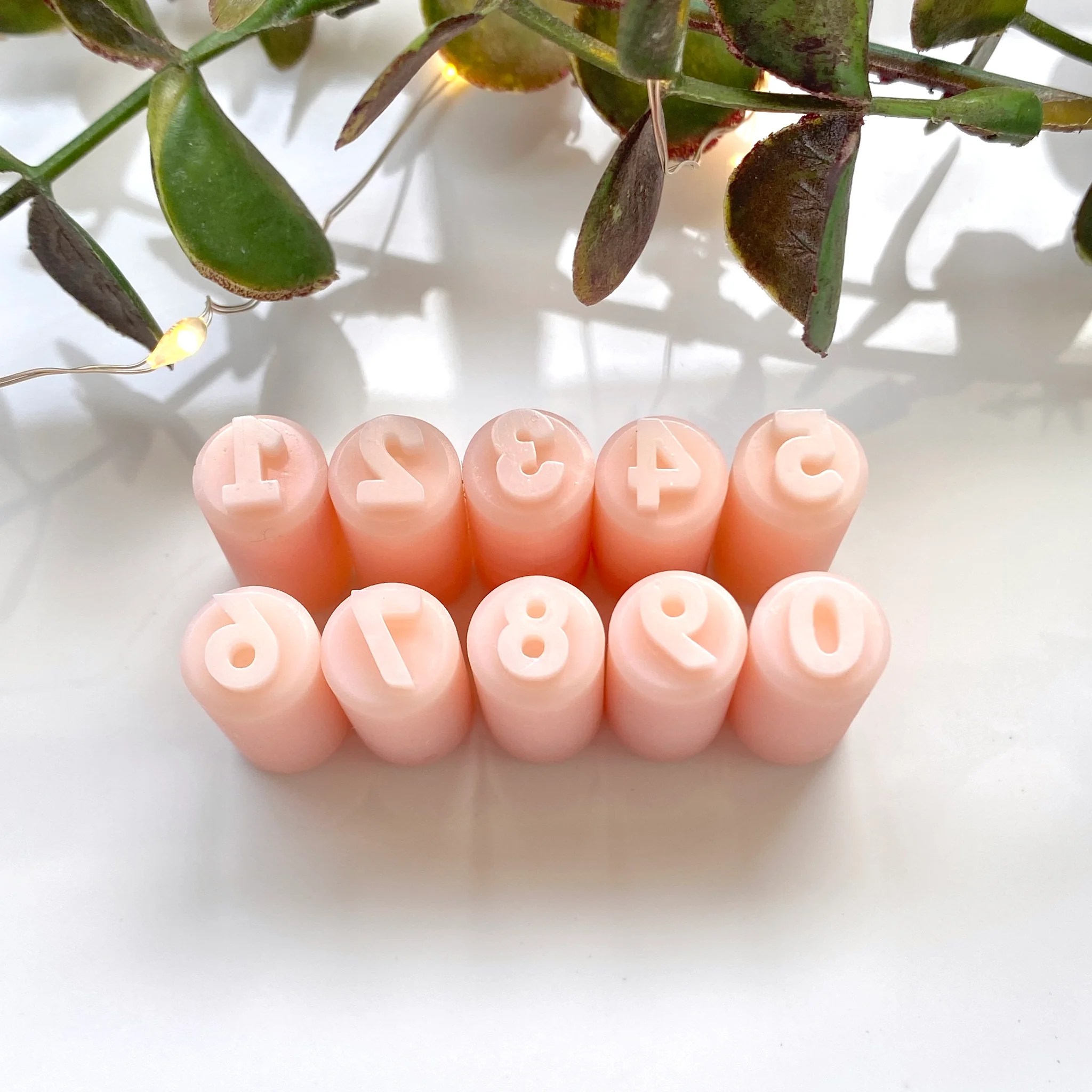 Number Stamps Stud Cutterglobe