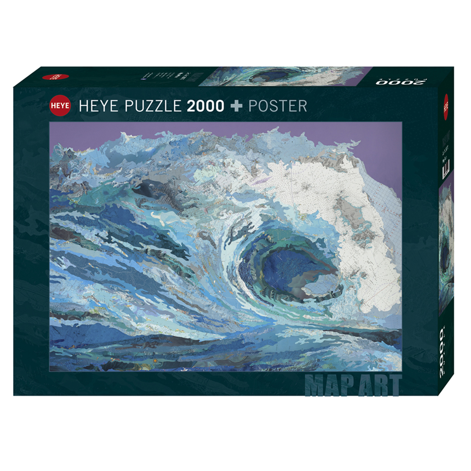 2000 PIEZAS - MAP WAVE - Cuy Games