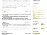 25 Backend Developer Cv Examples And Free Templates For 2026