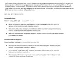 Software Engineer Cv Example Uk Template Free Download