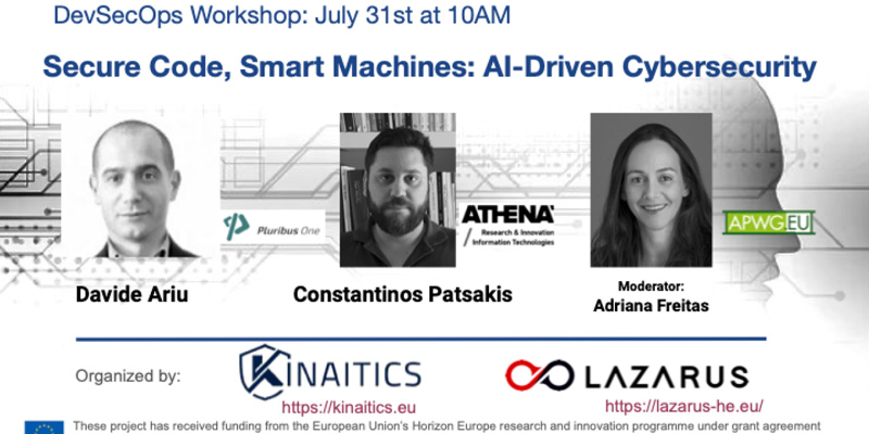 Devsecops Workshop Secure Code Smart Machines Ai Driven