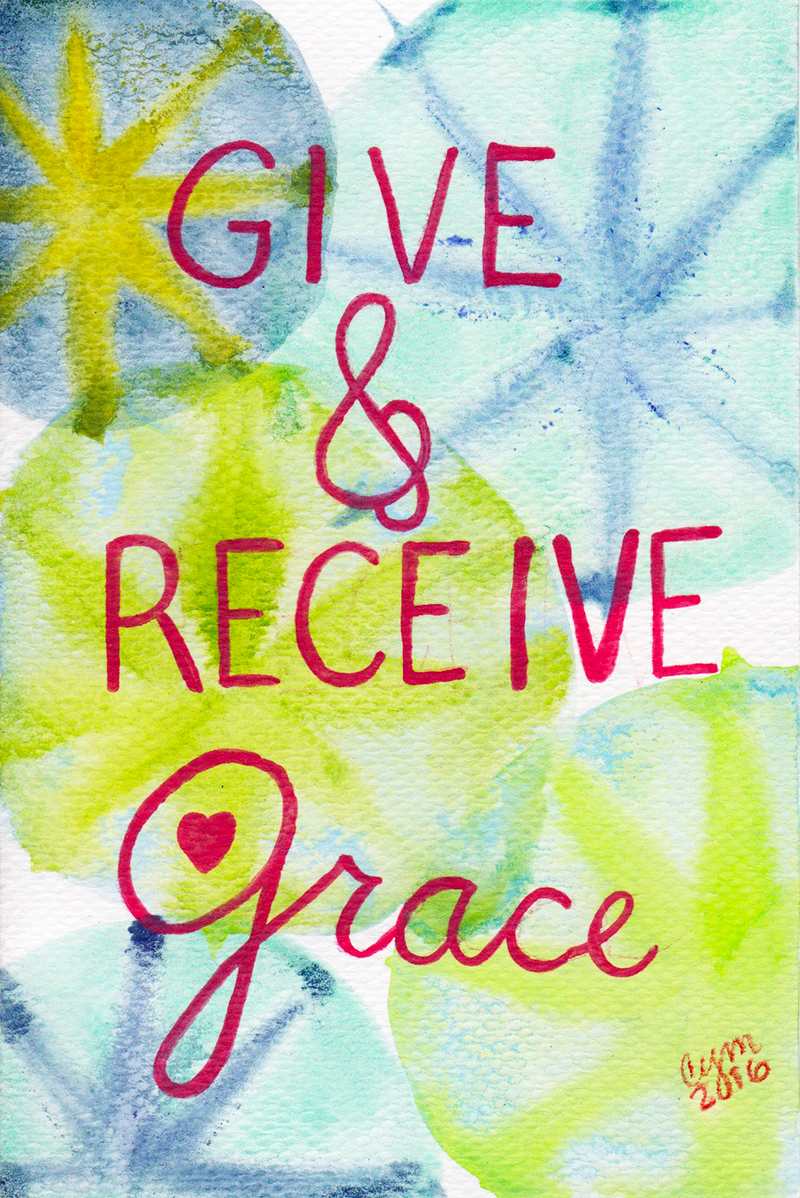 Give & Receive Grace, Cymplified!