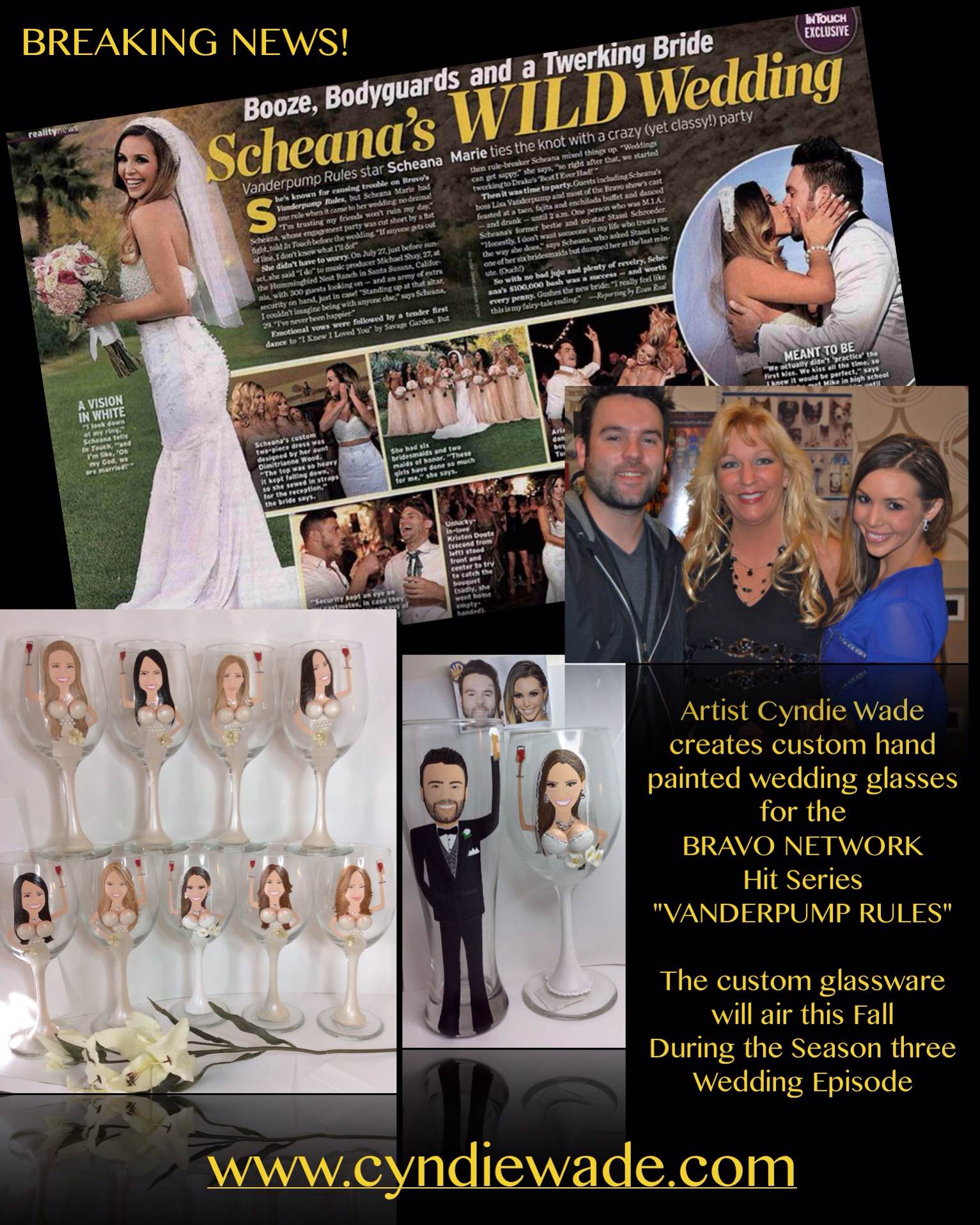 Hand Painted Celebrities – Custom Creations by Cyndie Wade