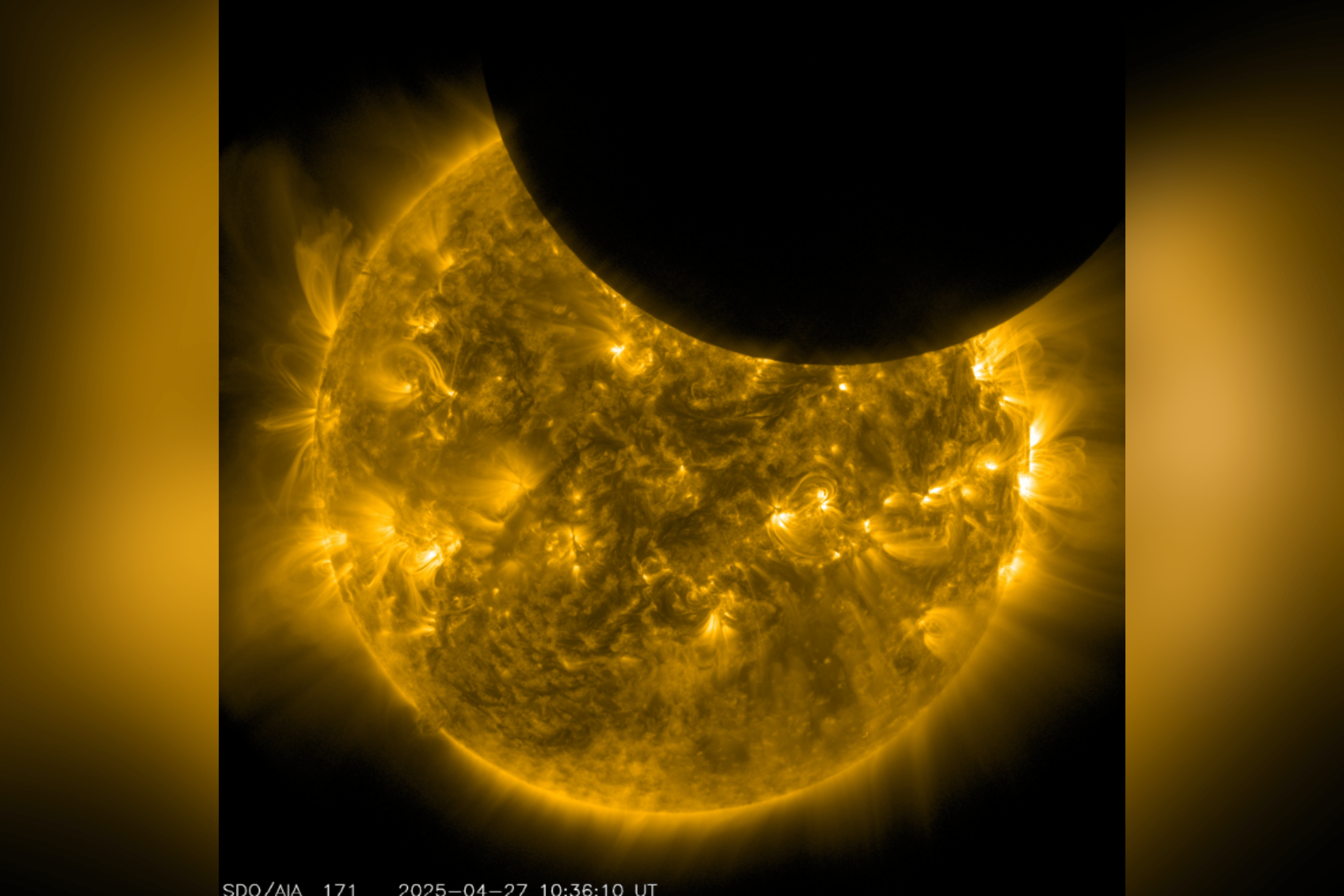 Solar Eclipse From Space Nasa
