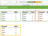 Excel Vstack And Hstack Functions My Online Training Hub