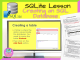 Creating An Sql Database Using Db Browser Teaching Resources