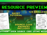 Csv Files Python Challenges Teaching Resources