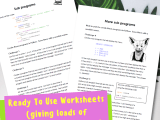 Python Subprograms Lesson Teaching Resources