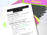 Python Mathematical Operators Programming Challenges Teaching Resources