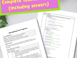 Python Recapping Sub Programs Teaching Resources