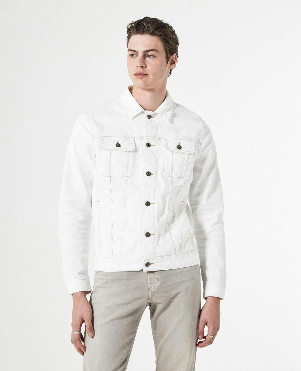 White Denim Jacket : DenimBlog