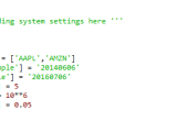 Python Trading Strategy In Quantiacs Platform