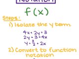 Function Notation Definition Examples Expii